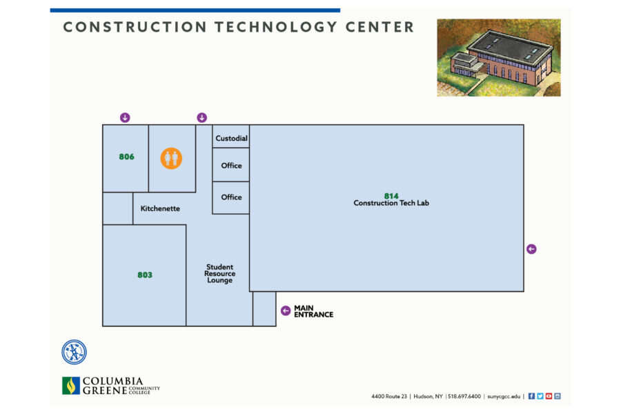 Campus Maps | Columbia-Greene Community College